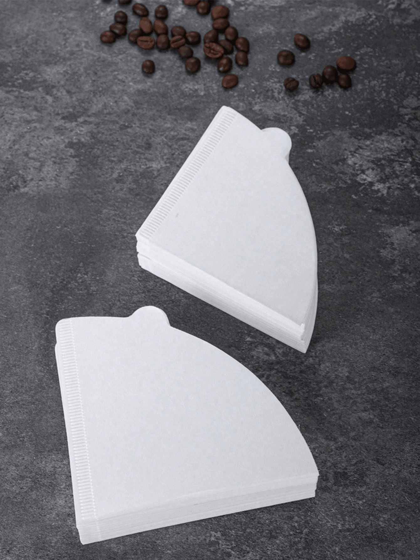 Hand Through The Filter Paper And Drip The Filter Paper From The Fan ...