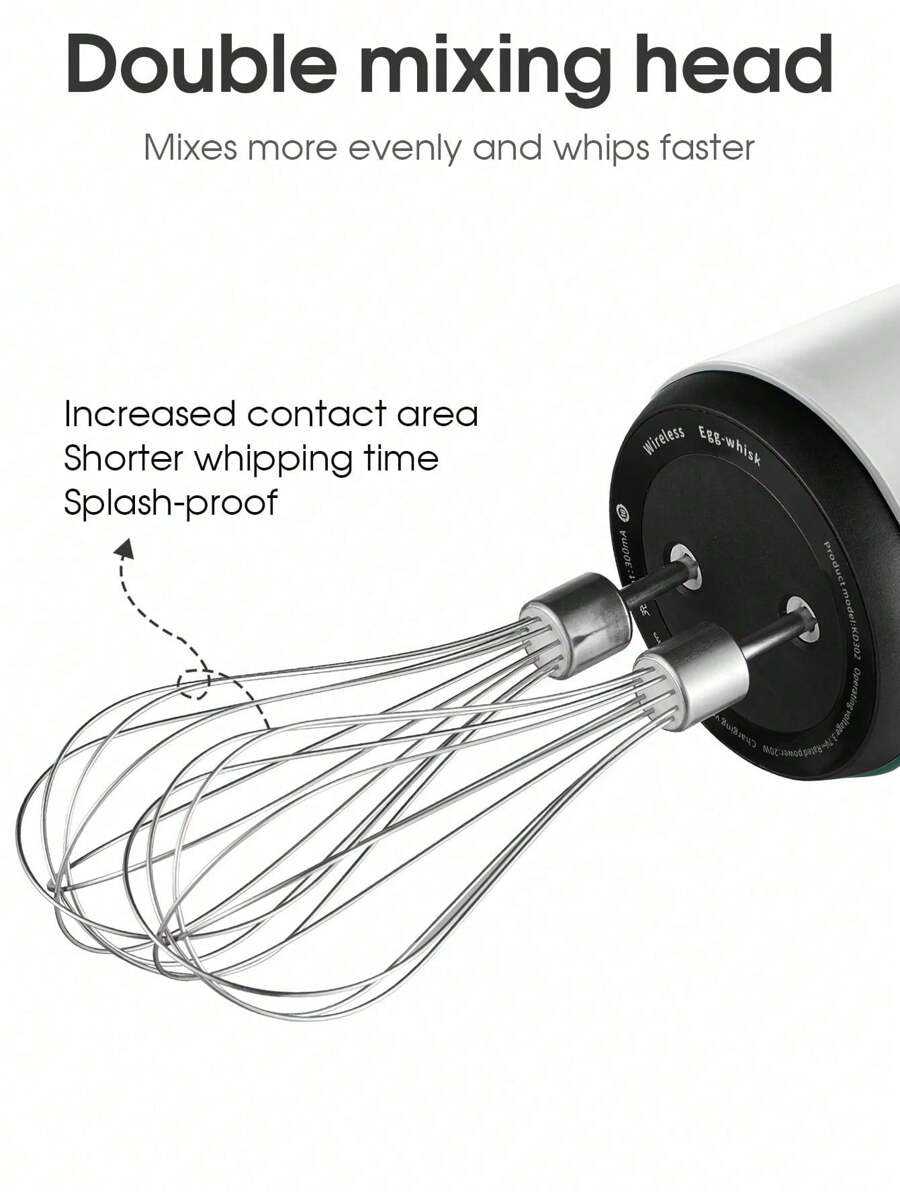 Wireless Handheld Mixer, Electric Mixer, Electric Mixer, Milk Mixer ...