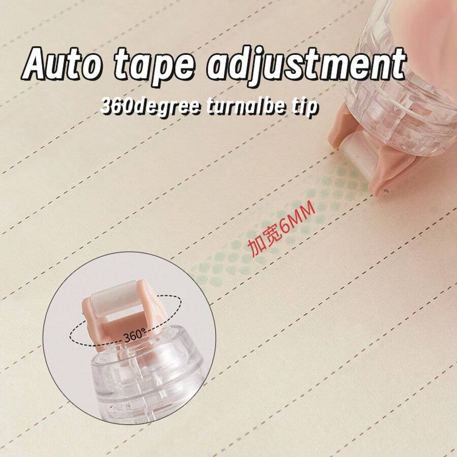 4pcs Roll Coated Double-Sided Tape,Permanent Adhesive Scrapbook Tape ...