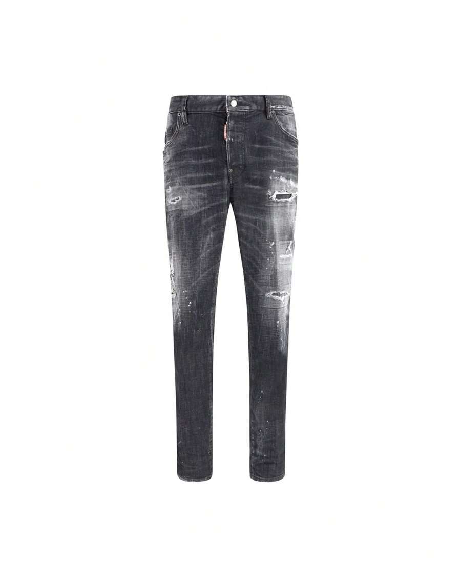 Dsquared 2 Skater Jeans Cool Guy Style Men Black Pants | SHEIN UK