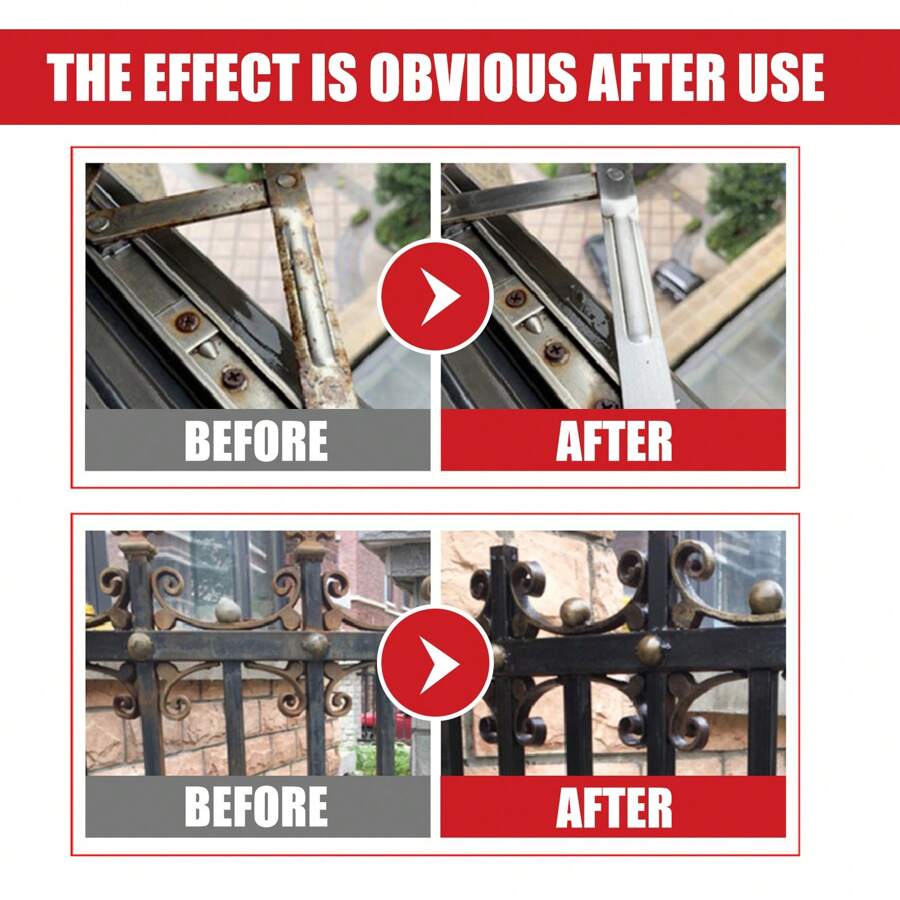 rayhong Rust-Free Primer Car Rust Converter Metal Renovation Loose Rust ...