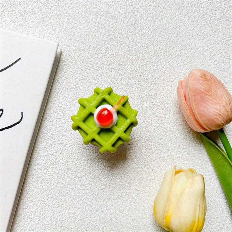 Cherry Cream Waffle Telefoon Airbag Houder, Zelfklevende Type ...