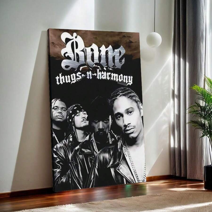 FramedYIDGSODVC Bone Thugs N Harmony Poster Hip Hop Rap Poster Rock ...
