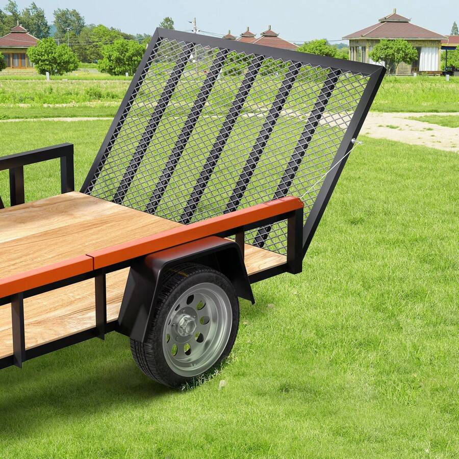 The Tailgate Utility Trailer Gate & Ramp Lift Assist System 180 Lbs ...