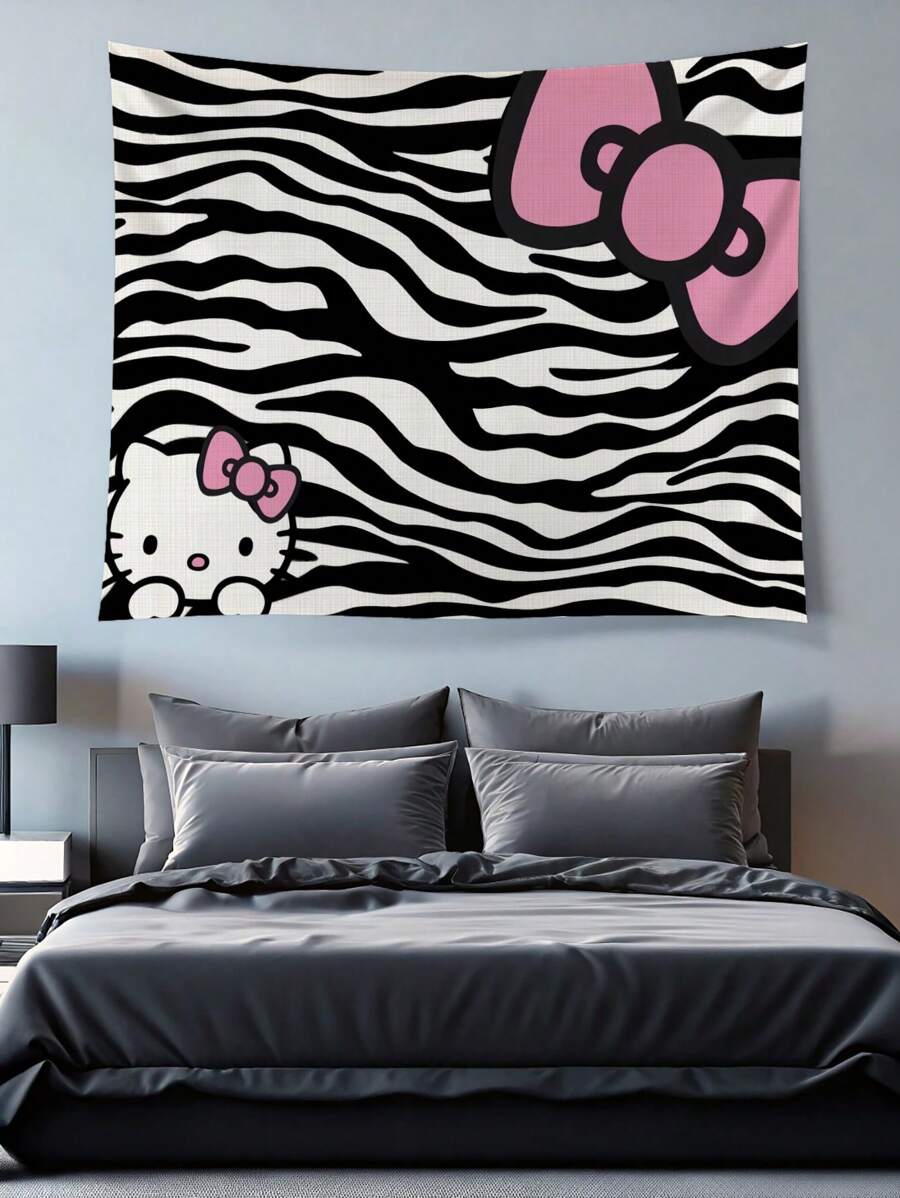 Sanrio 1pc Hello Kitty Printed Tapestry Wall Decor Gifts Birthday ...