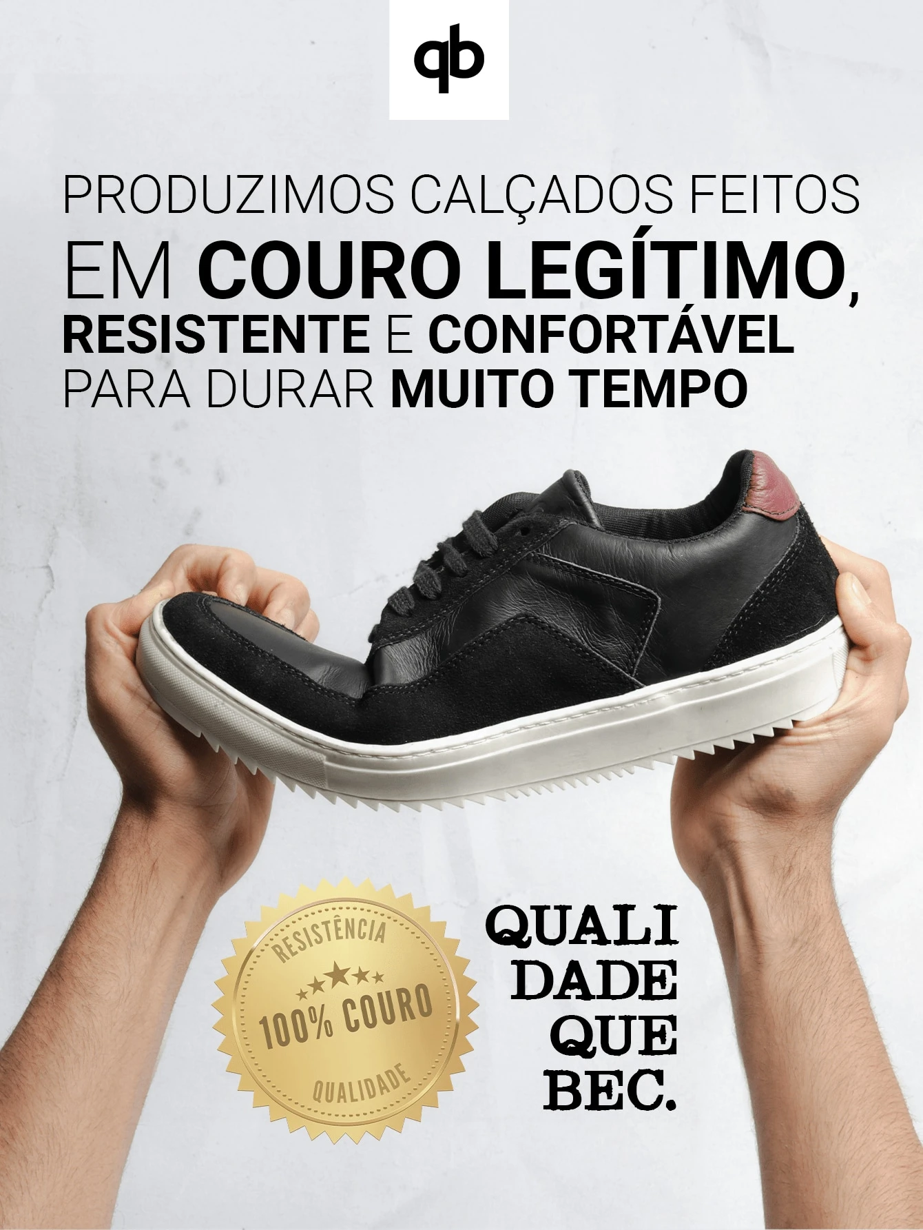 QBEC Tênis Masculino em Couro sapatênis botinha Leve Confortável Estilo ...