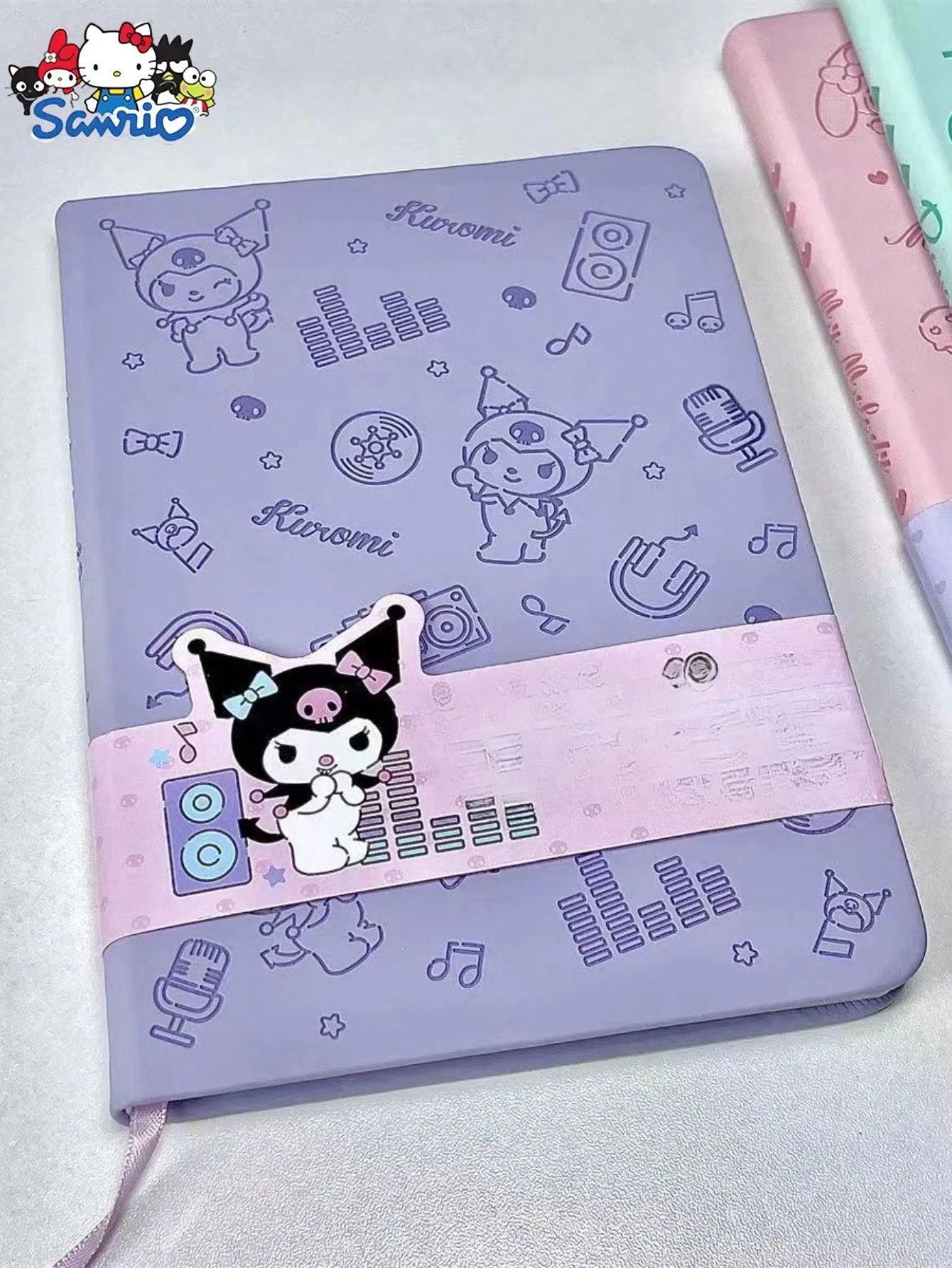 Sanrio Sanrio 1pc Kulomi Notebook High Appearance Embossed Jade Guigou ...