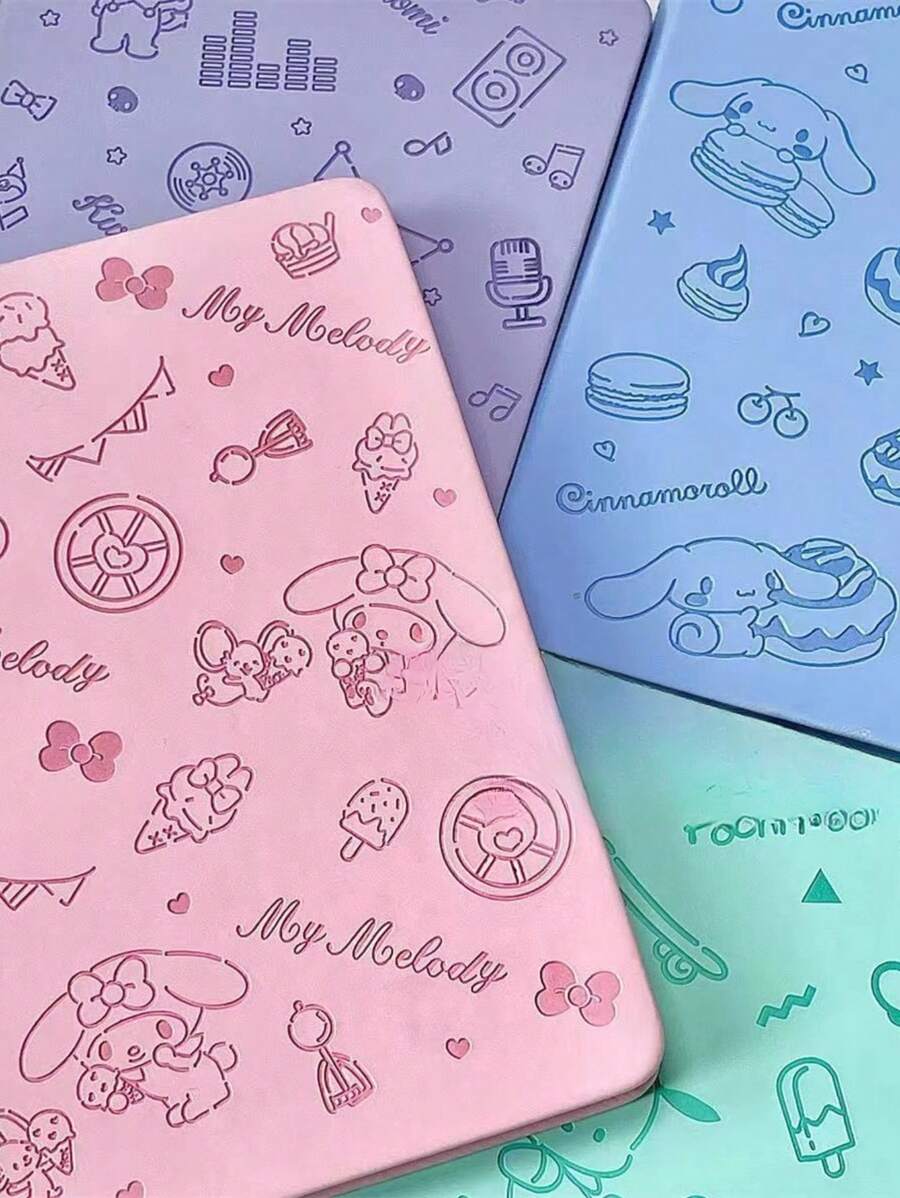 Sanrio Sanrio 1pc Kulomi Notebook Highly Attractive Embossed Jade ...