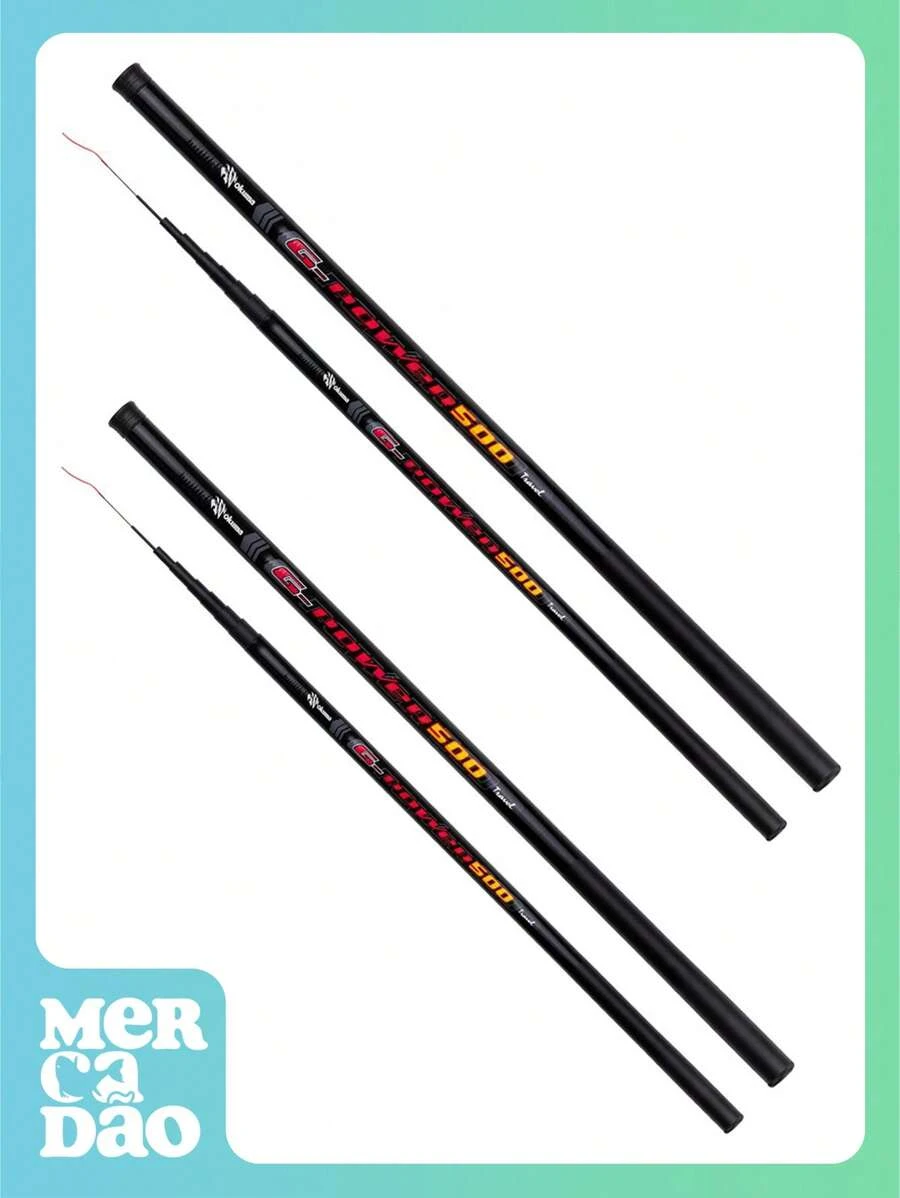 Mercadao da Pesca Combo Kit 2 Okuma G-Power Telescopic Rods 2.70m And 3 ...