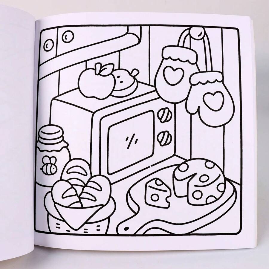 Coloring Book, Bold Easy Relaxing Designs For Cozy Nooks (Bold Easy ...