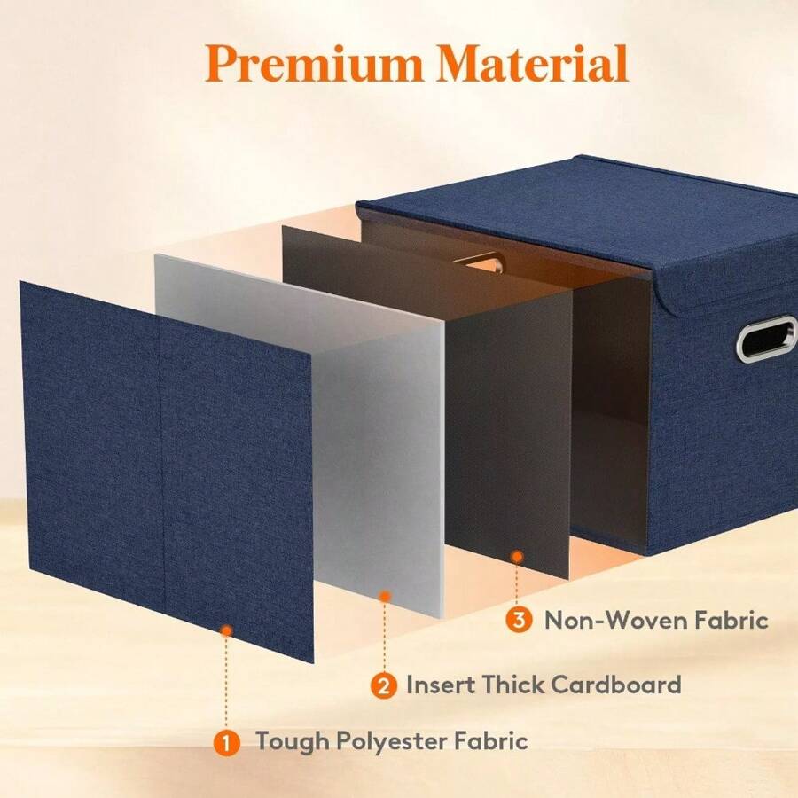 Lifewit Portable File Organizer Box With Lids - Versatile Storage ...