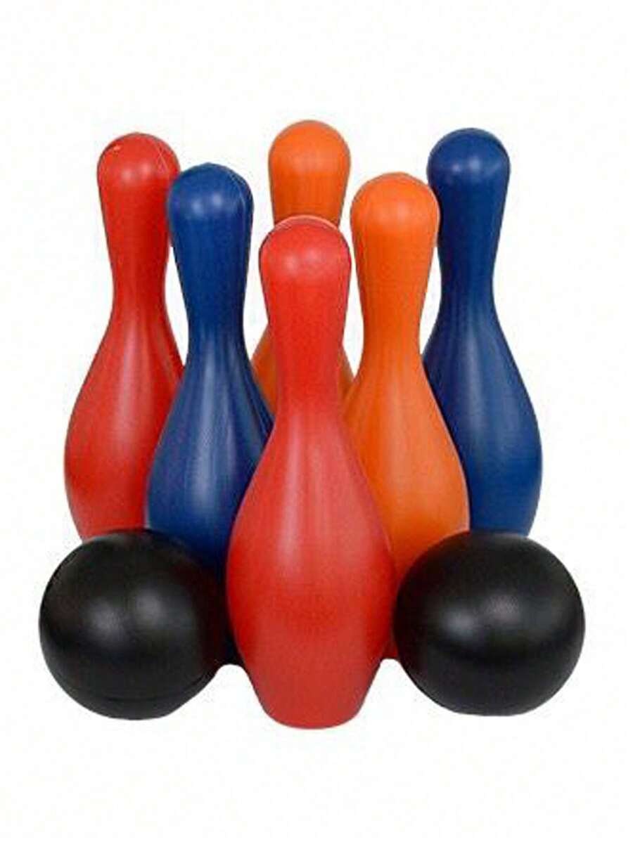 Mini Kids Bowling Kit With 6 Pins And 2 Plastic Balls for Sale ...