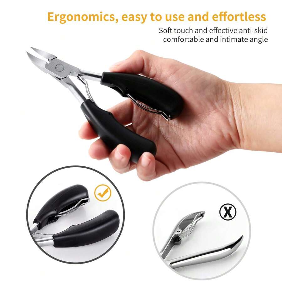 Ingrown Toenail Nail Clippers, Stainless Steel Nipper Pliers, Large ...