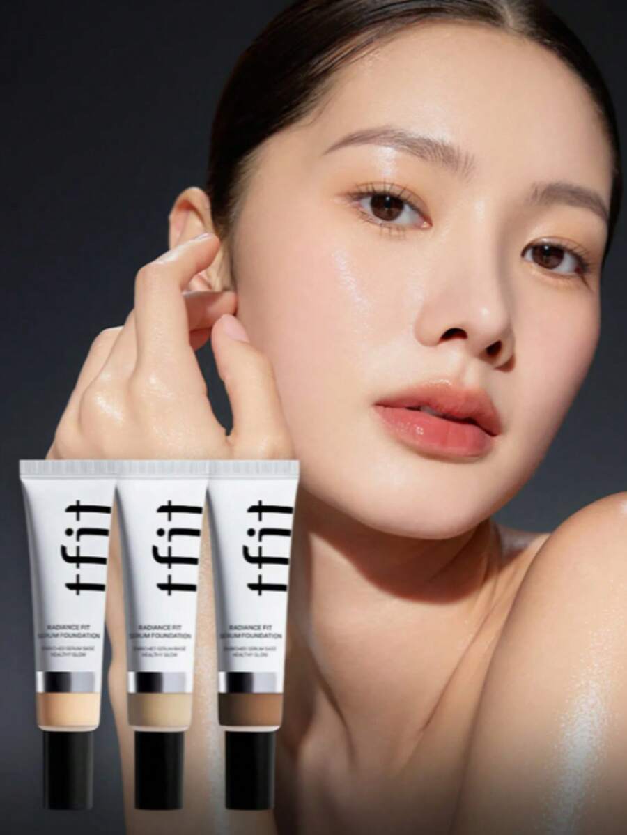 TFIT Radiance Fit Serum Foundation 30g, Flawless Coverage, Dewy Finish ...
