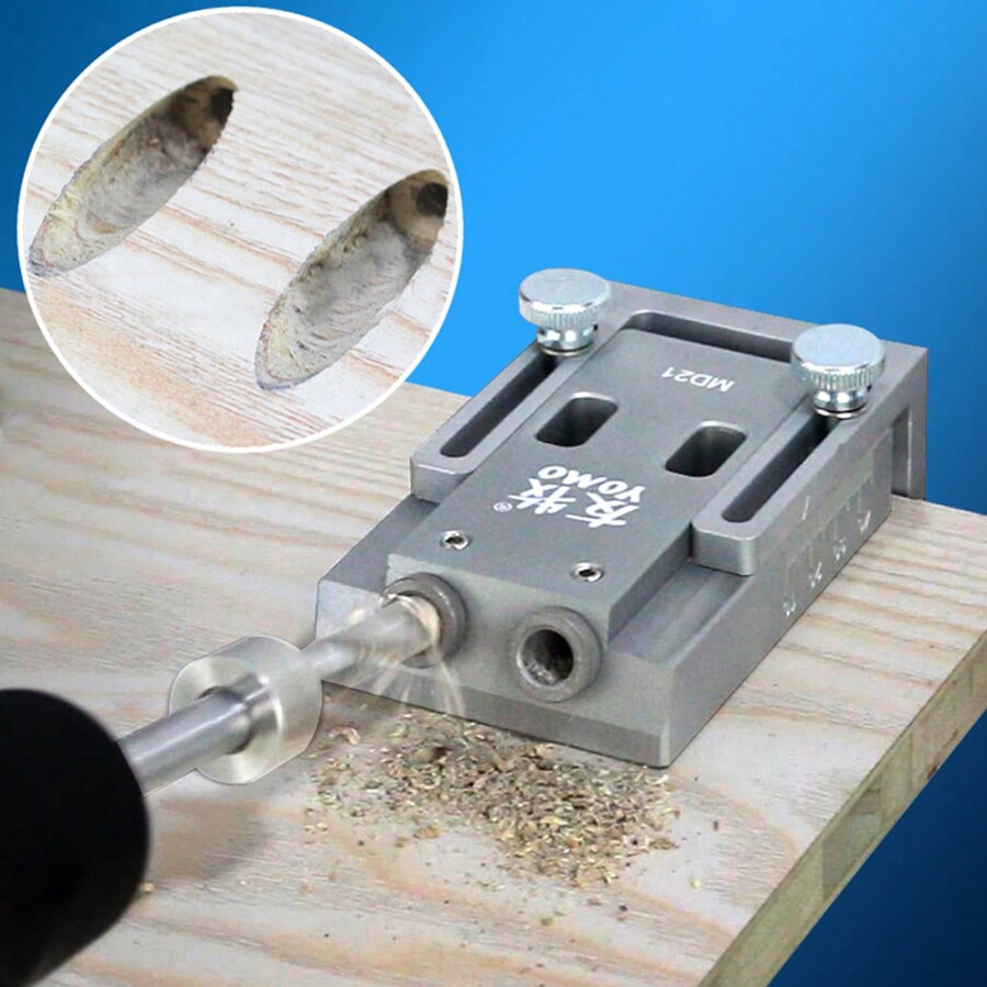 YUNRUX Dispositivo de perforación, plantilla de perforación, plantilla de perforación, ayuda de ...