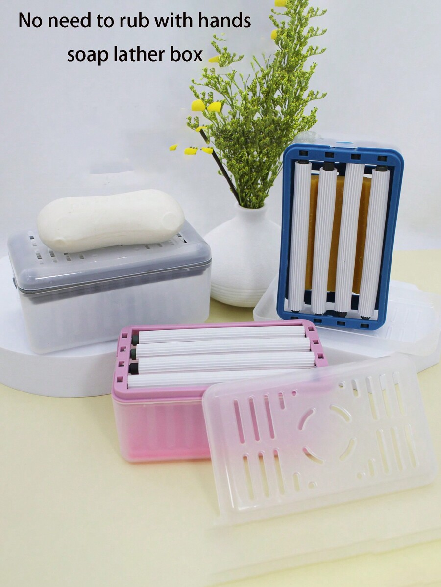 1pc 500ml Multifunctional Soap Dispenser With Lid, PP Material, Spring ...