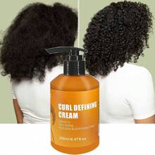 GZE Curl Defining Cream Leave-In Non-Stick Hydrates & Eliminates Frizz ...