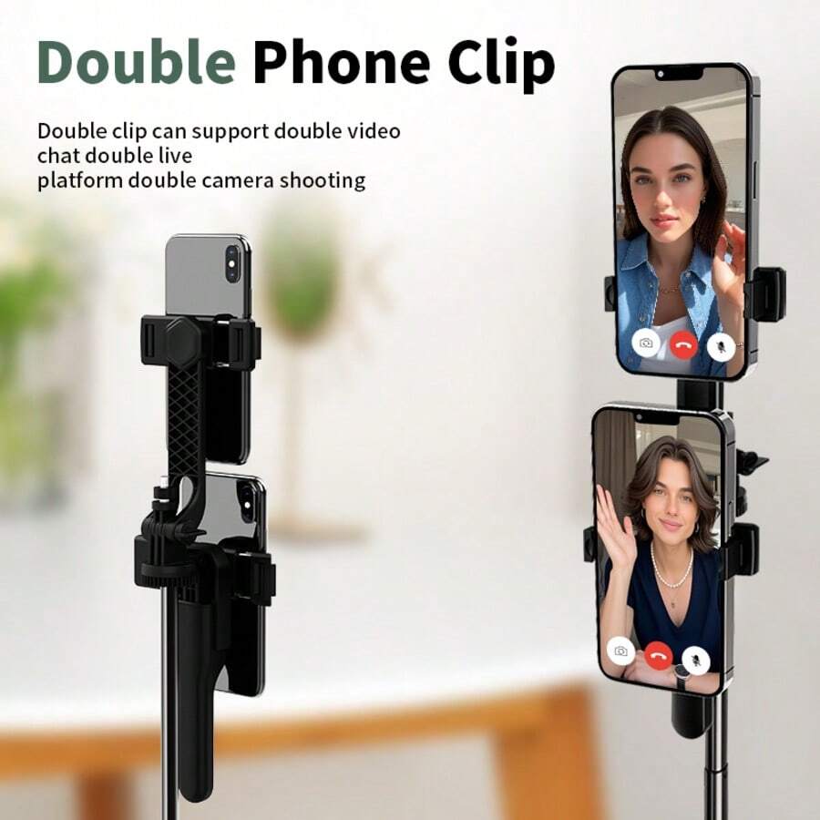 Nouveau support mains libres pour selfie sans fil K28, stabilisateur portable. Support pour ...