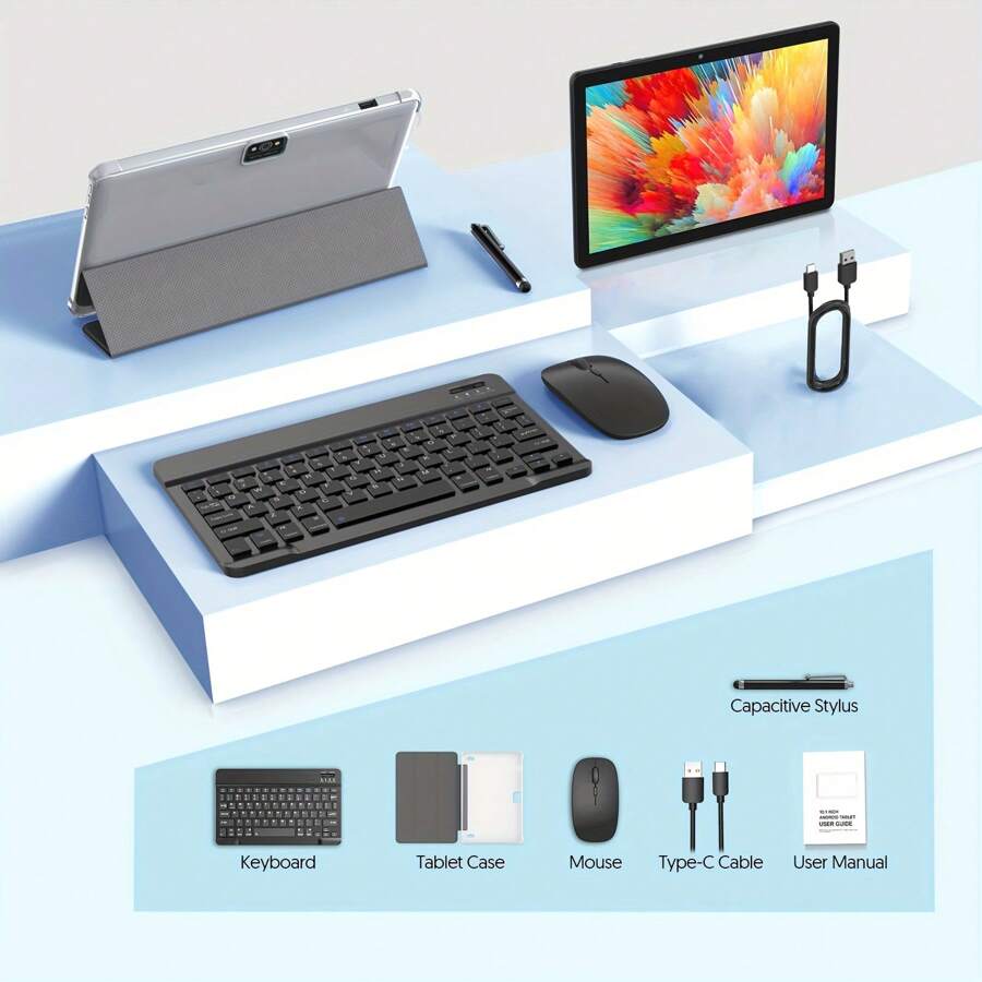 New-[7GB RAM 5G Android Tablet] 10 Inch Android Tablet, 2024 Latest ...