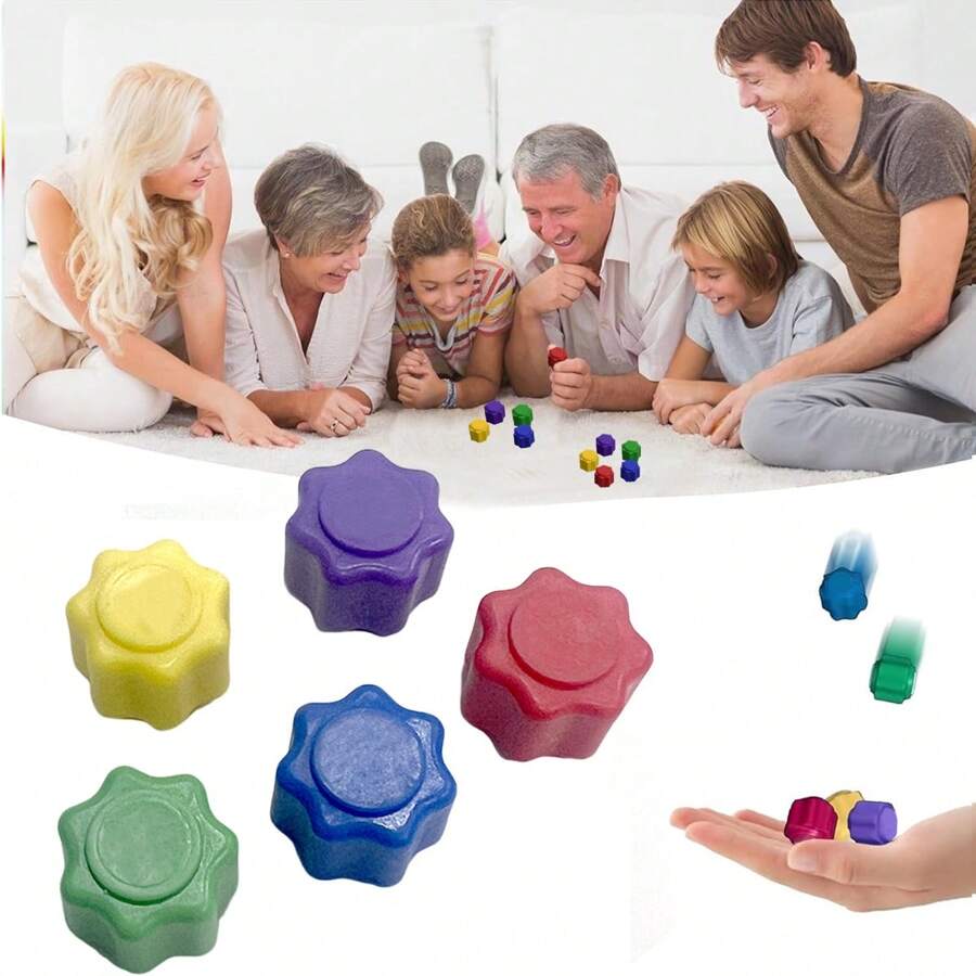 GongGi Game Set, Korean Folk Game Set, Stone Catching Game Double-Sided ...