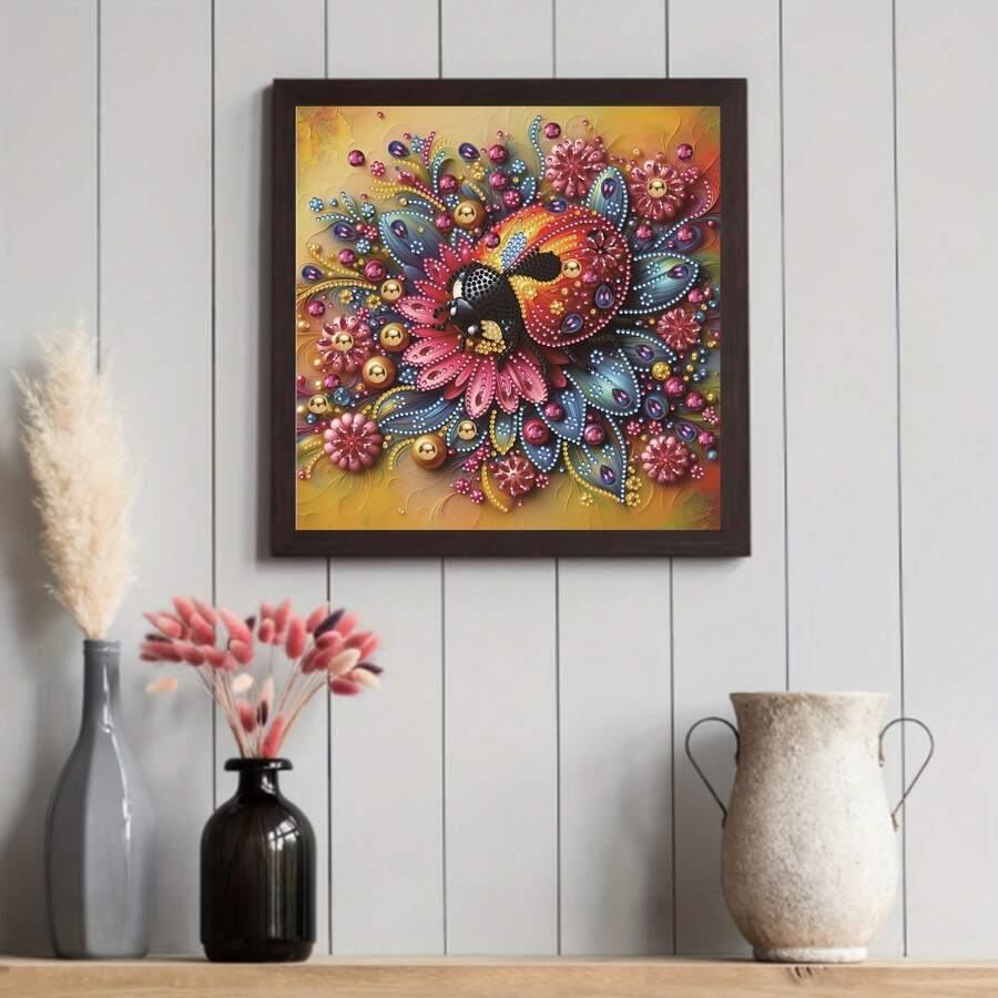 1pc Adult Beginner Diamond Painting Kit, DIY 5D Special Shape Crystal ...