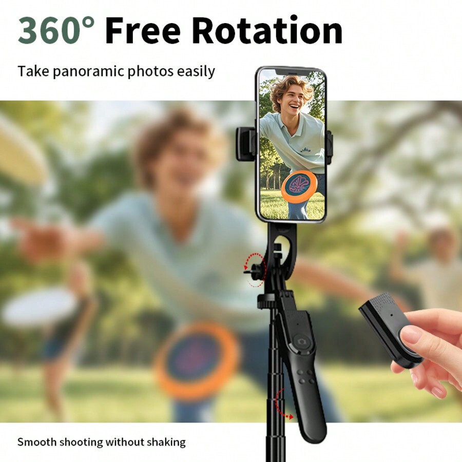 New Mobile Wireless Selfie Stick K28 Handheld Stabilizer, Floor Standing Live Streaming Stand ...