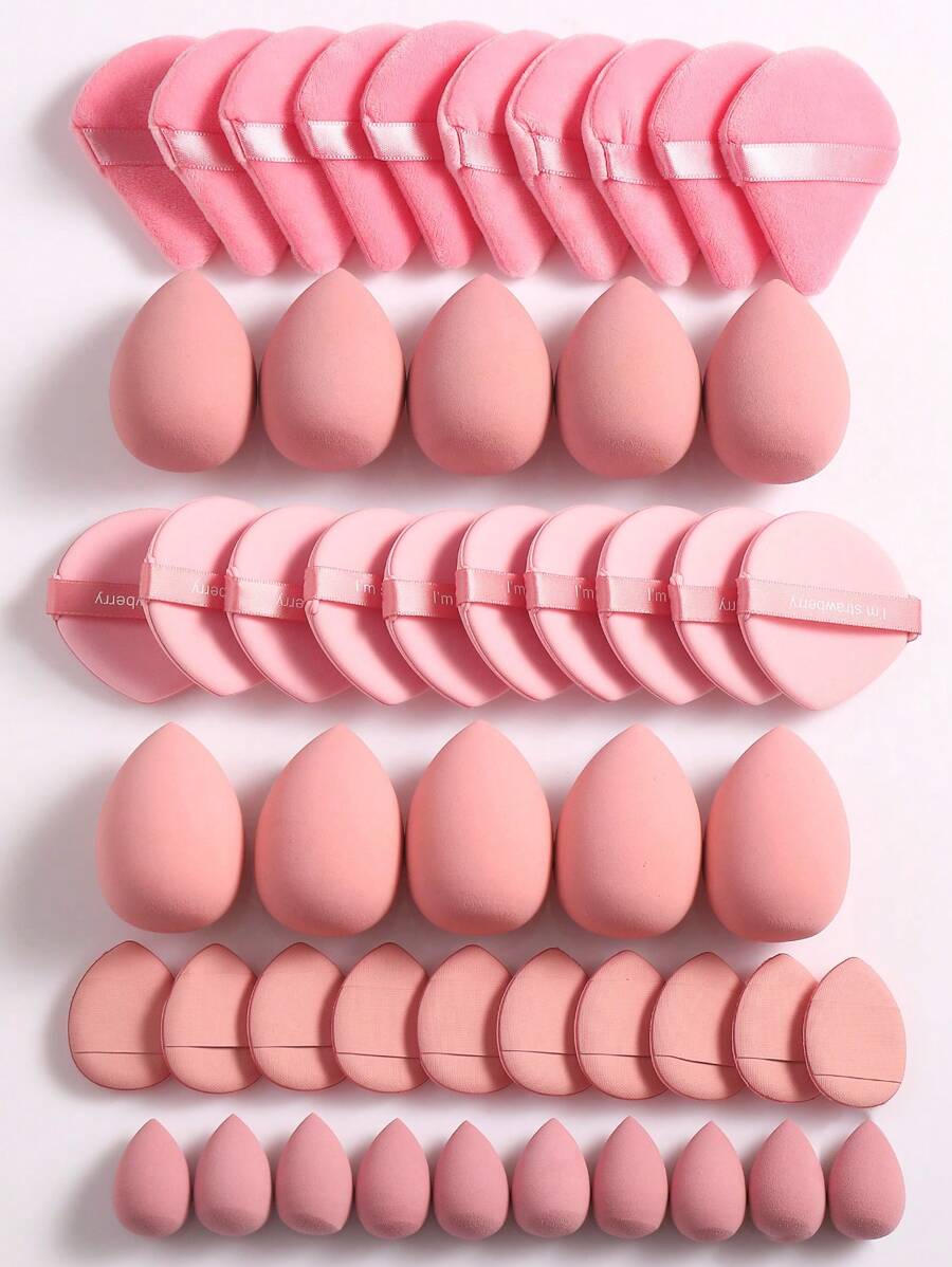 50-10pcs Makeup Sponge Blender Set, Professional Makeup Brushes ...