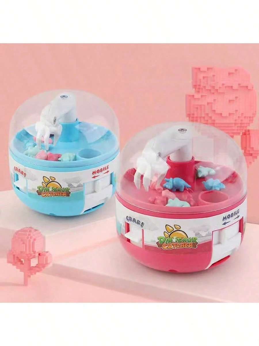Mini Claw Grabber Dinosaur Vending Machine Crane Game, Interactive ...