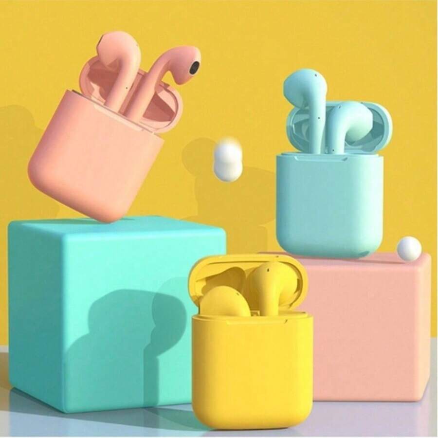 Colorful I12 TWS Wireless Bluetooth Headphones With Touch Control ...