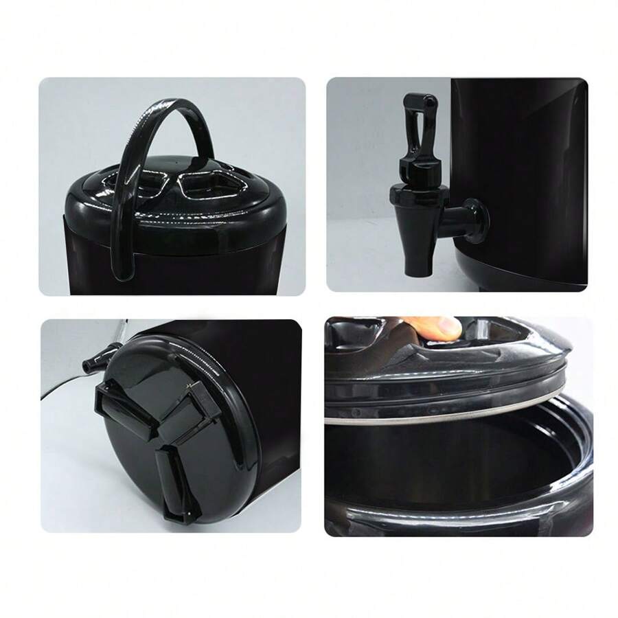 SOGA 2X 12L Stainless Steel Milk Tea Barrel | SHEIN USA