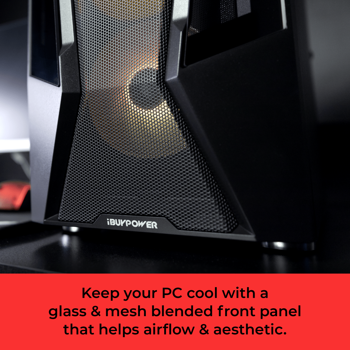 IBUYPOWER IBUYPOWER Trace Mesh Gaming PC Desktop - AMD Ryzen 7 8700F ...