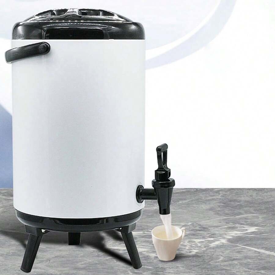 SOGA 2X 8L Stainless Steel Milk Tea Barrel | SHEIN USA