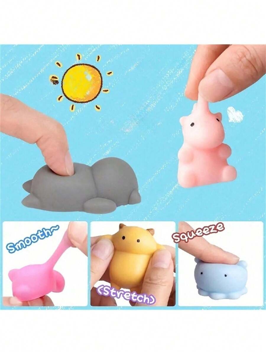 Random Delivery Animal Slow Rebound PU Stress Relief Toys, Random Style ...