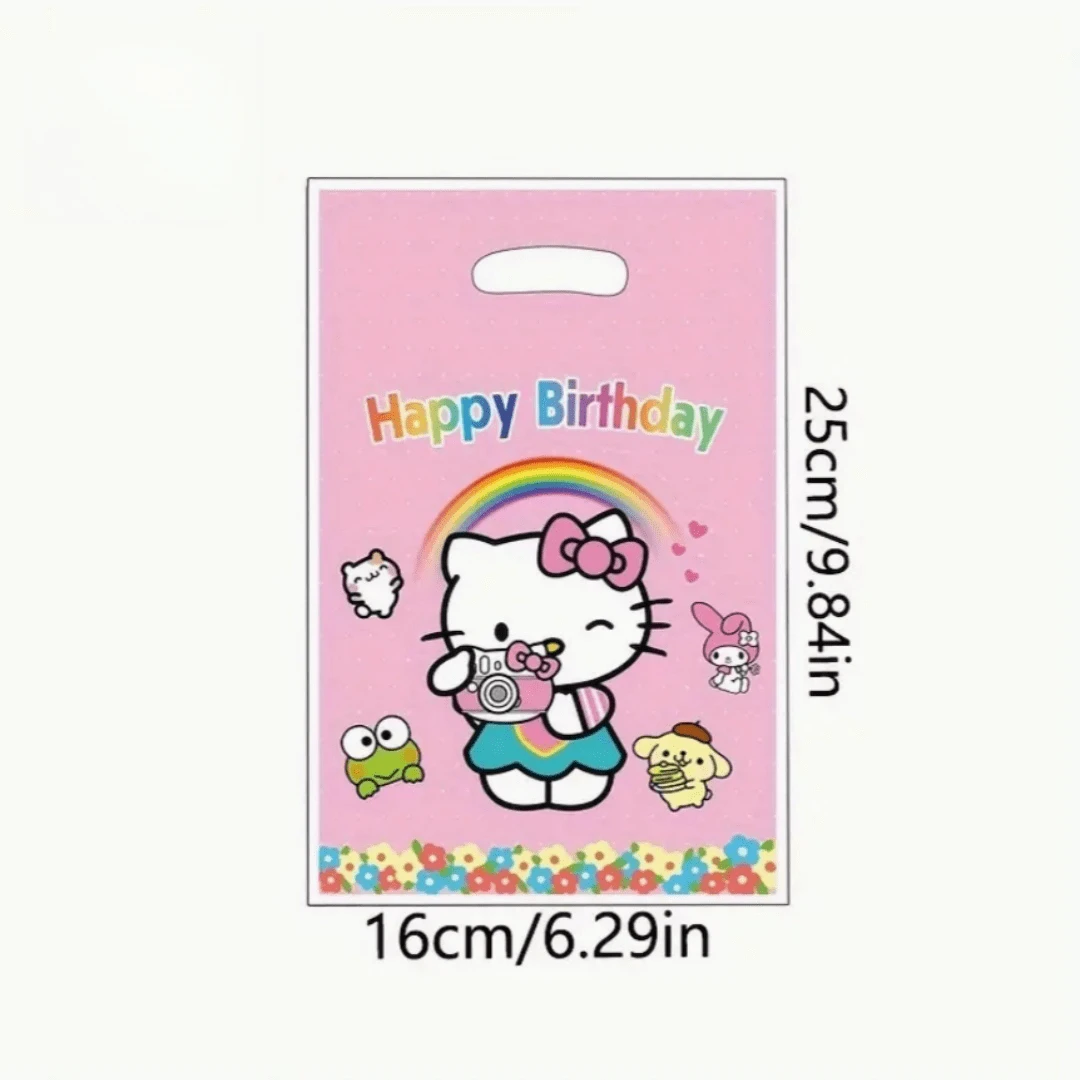 Sanrio 10pcs/30pcs Hello-Kitty Cinnamoroll & Pompompurin Themed ...