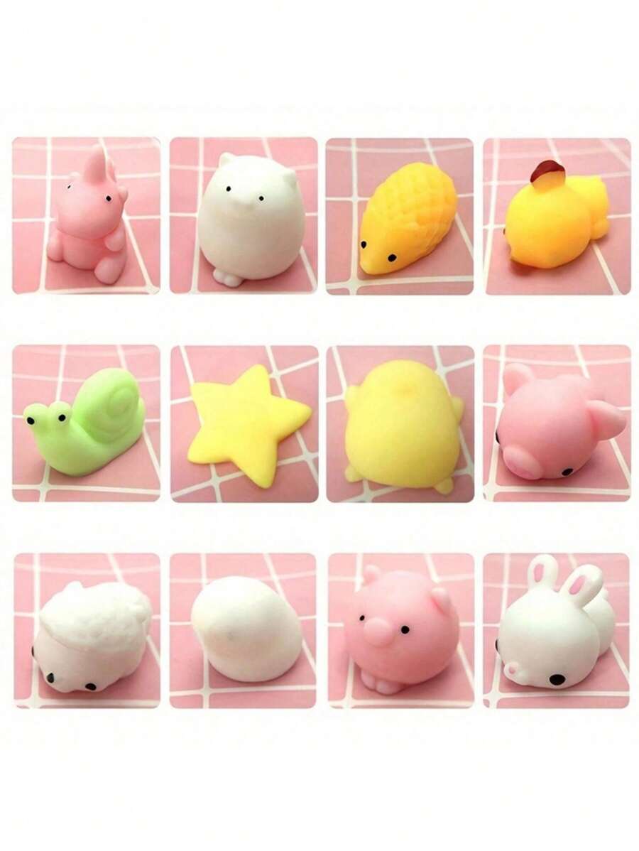 Random Delivery Animal Slow Rebound PU Stress Relief Toys, Random Style ...