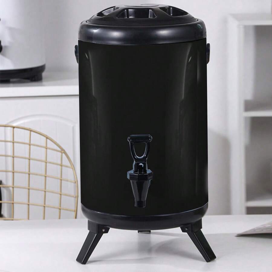 SOGA 2X 12L Stainless Steel Milk Tea Barrel | SHEIN USA