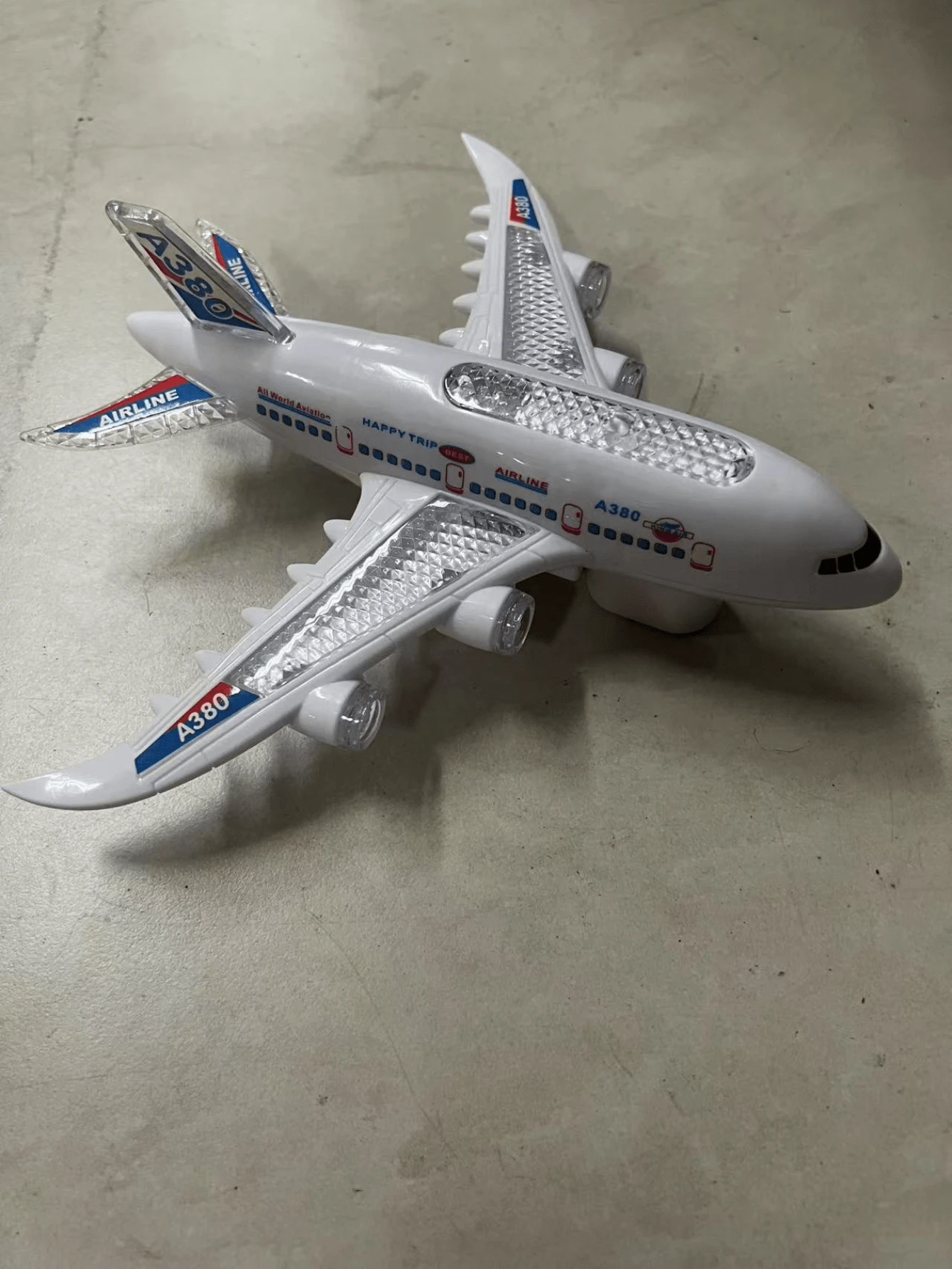 Jumbo Airbus A380 Toy Plane LED Light Sound | SHEIN South Africa