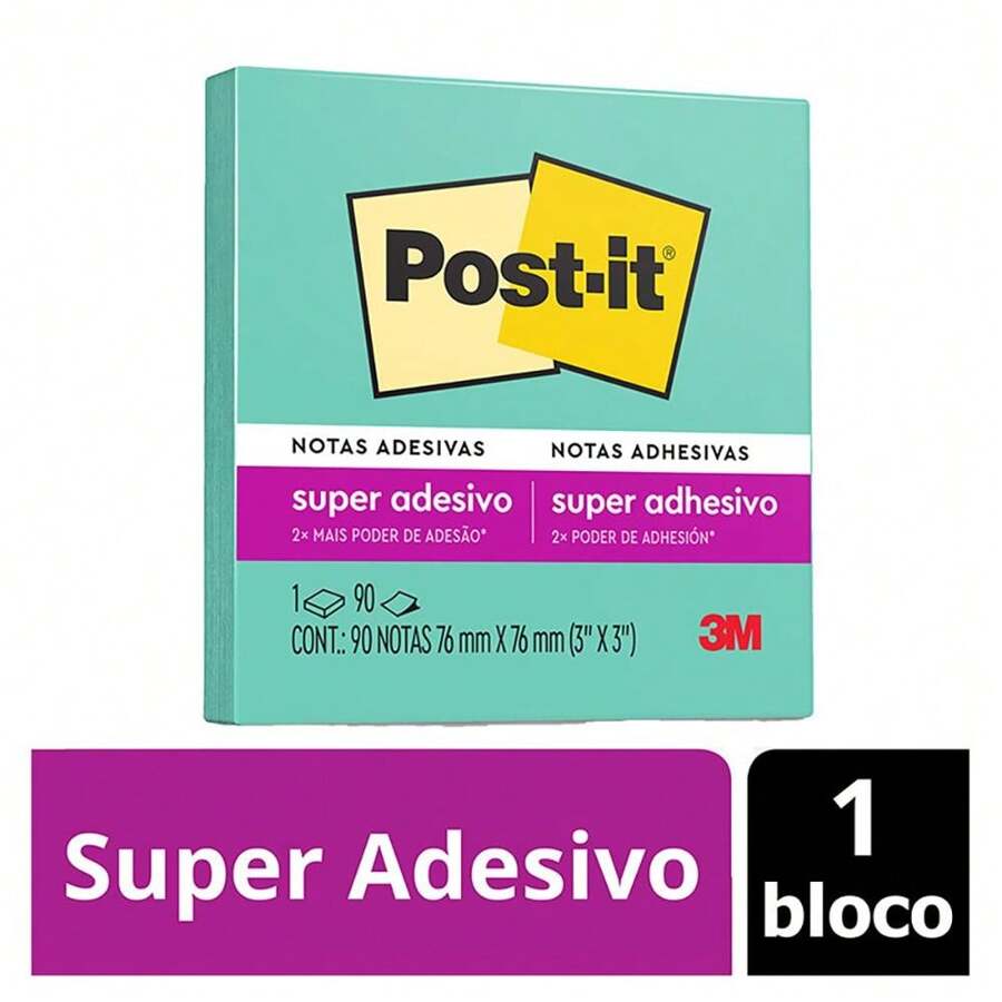 Post It Aqua Splash Notepad 76x76mm 90 Sheets 3M | SHEIN South Africa