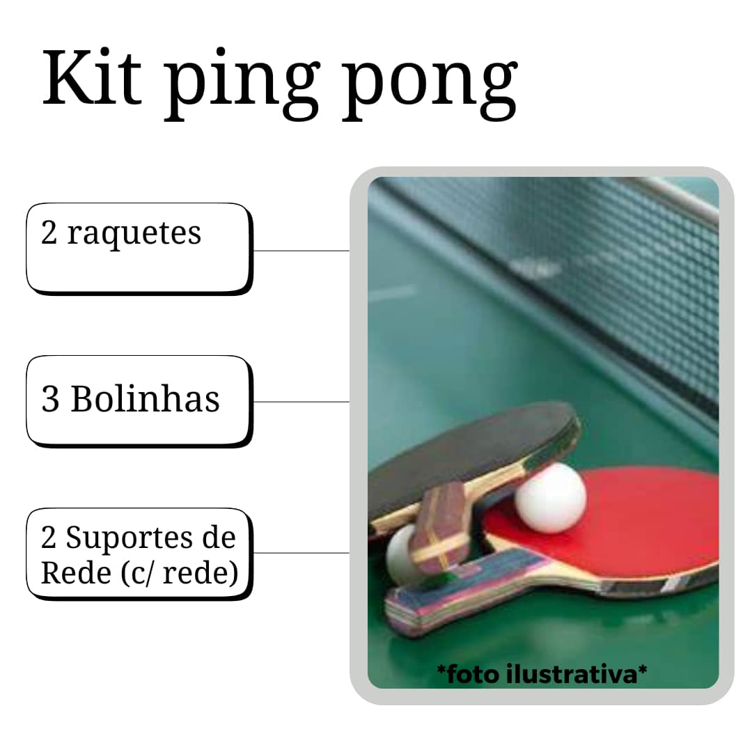 Ping Pong Kit With Net, 2 Rackets And 3 Table Tennis Balls | Mode en ...