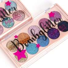 Bombglitter 10 Color Glitter Eyeshadow Palette Colorful Eye Makeup ...