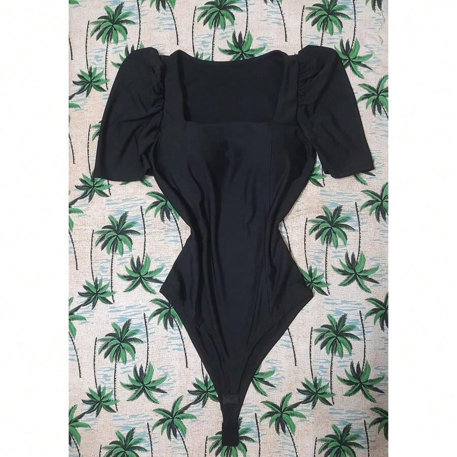 Body Feminino Manga Princesa Bufante Blusinha Bodi Bojo | SHEIN Brasil