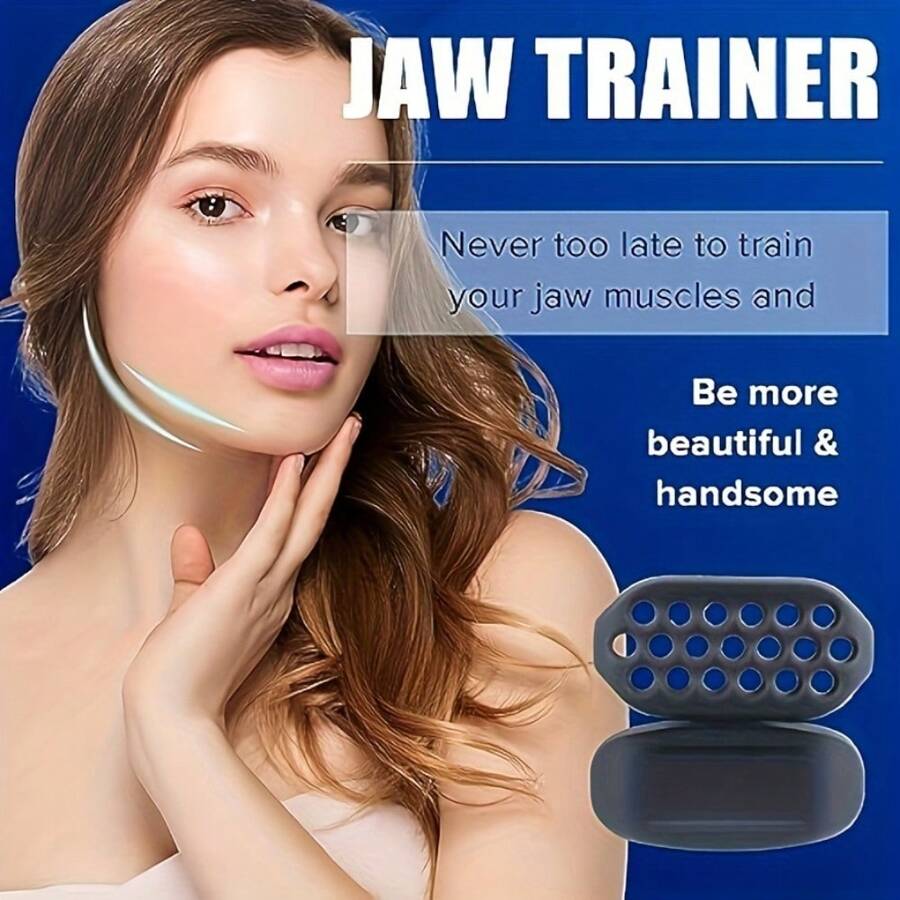 48pcs Boxed Jawline Exerciser, Silicone Jawline Exerciser For Men ...