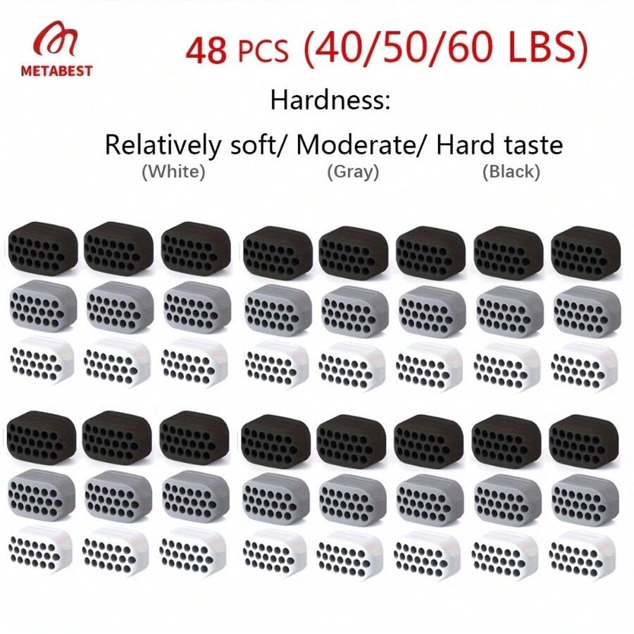 48pcs Boxed Jawline Exerciser, Silicone Jawline Exerciser For Men ...