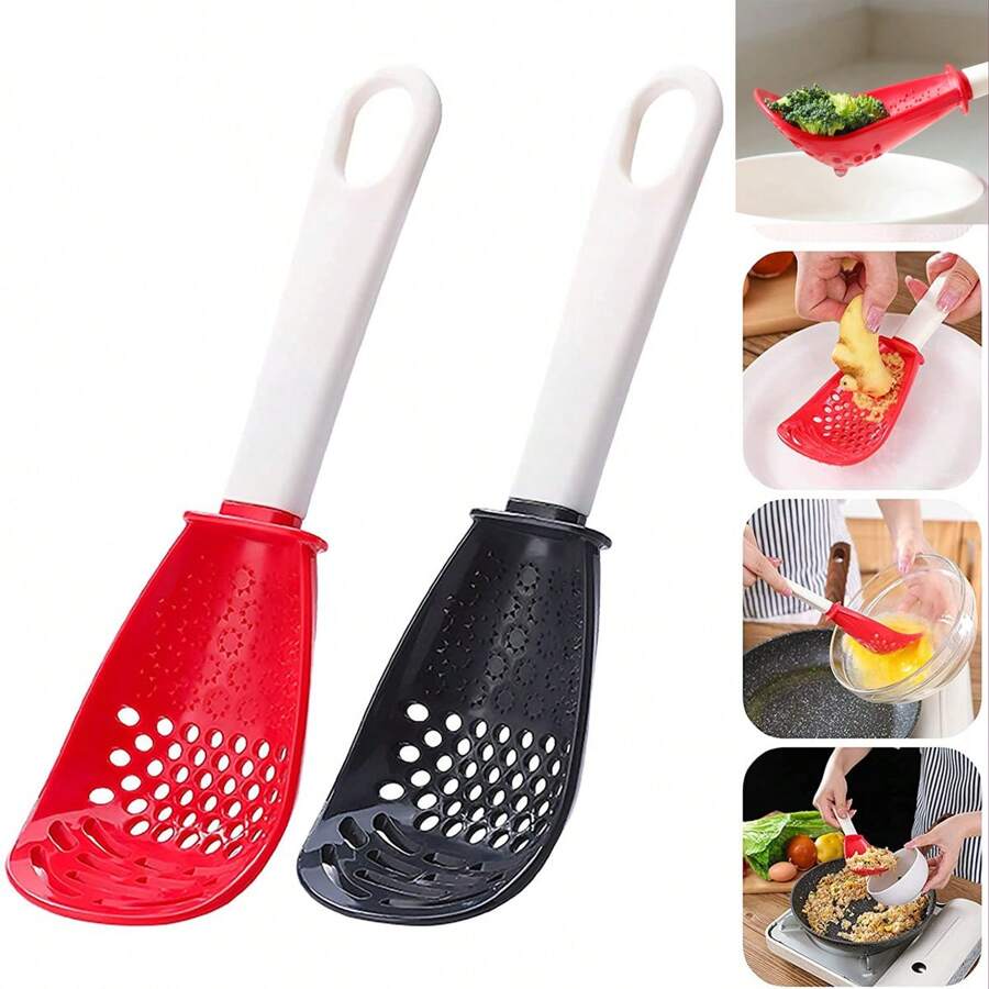 Grinding Cooking Spoon, Mashing And Draining Spoon, Grinding Ginger And ...