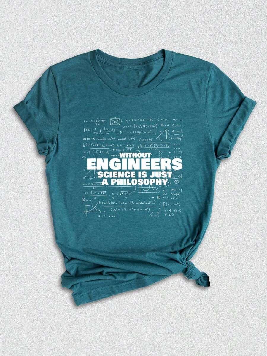 PINEHART Funny Engineer T Shirt, Engineering Tees, Science Is ...