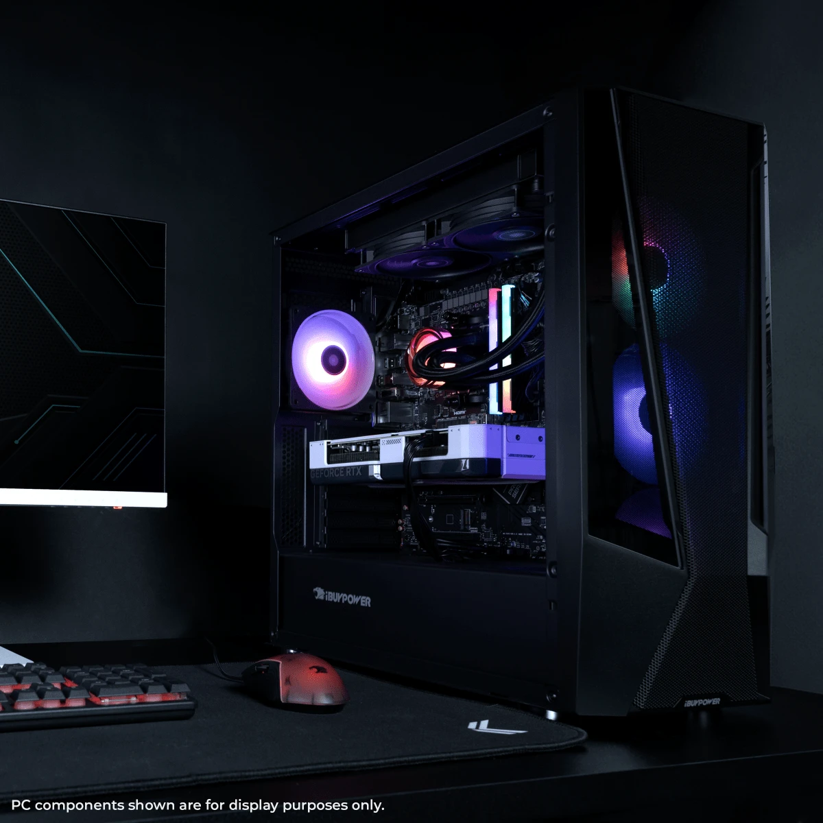 IBUYPOWER Trace Mesh Gaming Desktop - AMD Ryzen 7 9700X, NVIDIA GeForce ...