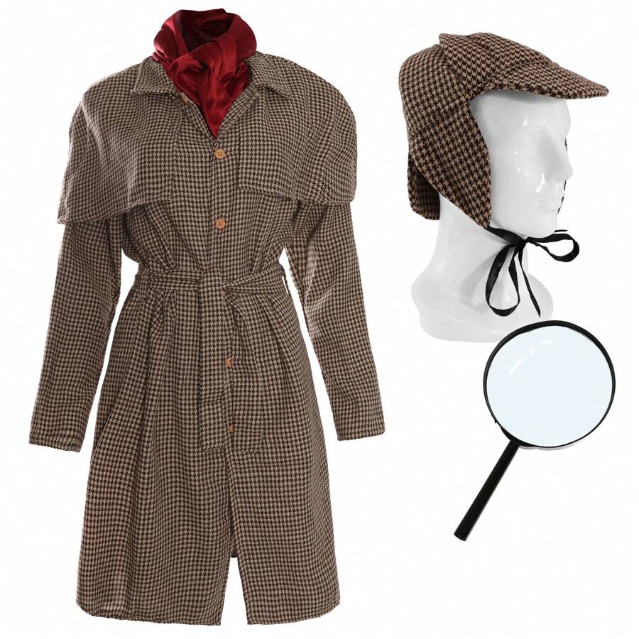 Ladies Detective Woman Costume - World Book Day Outfit Inspired ...