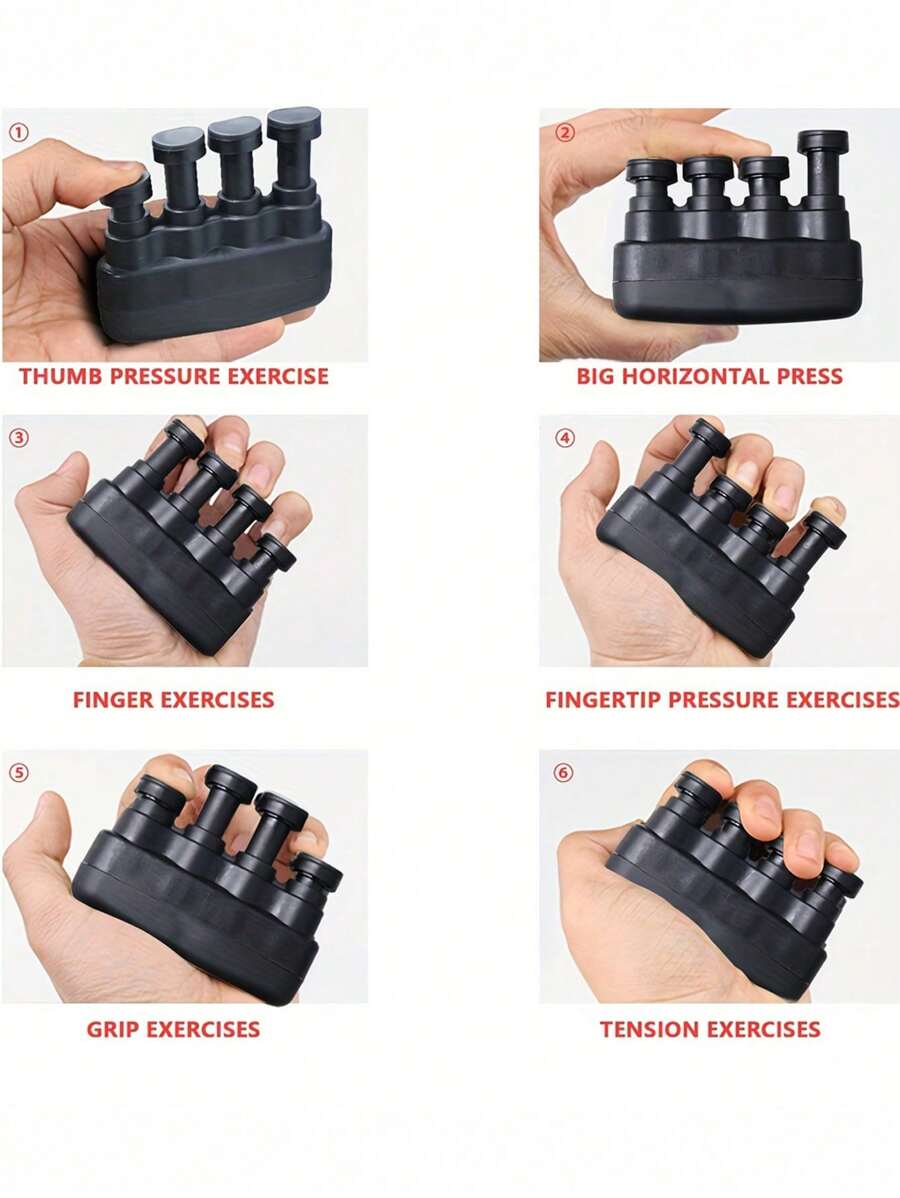 New Finger Exerciser And Grip Strength Trainer For Hand And Guitar ...