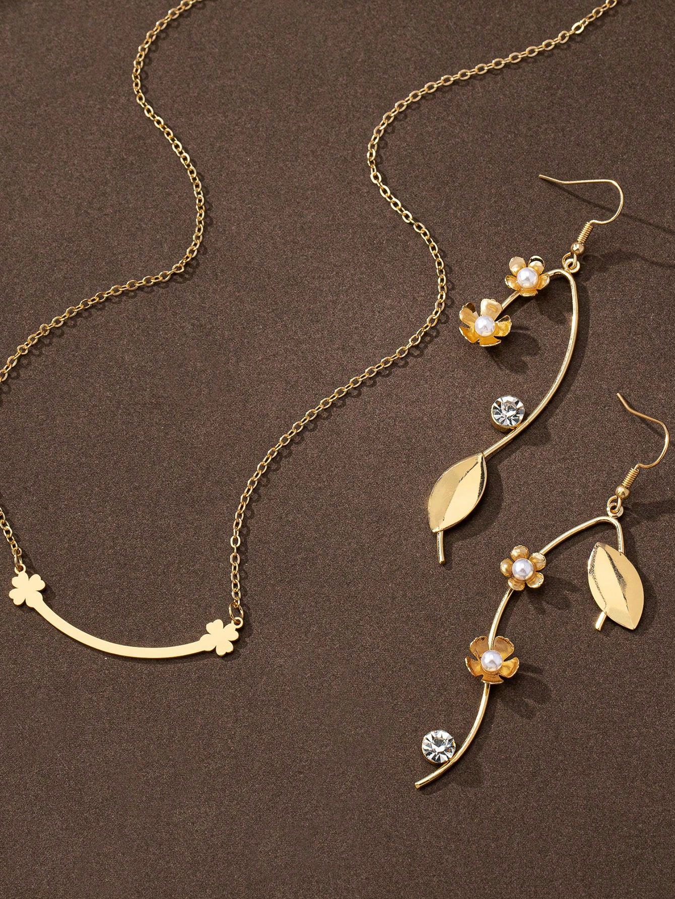 3pcs/Set, Saturated Color, Bling Bling Leaf Element, Women's Fashion ...