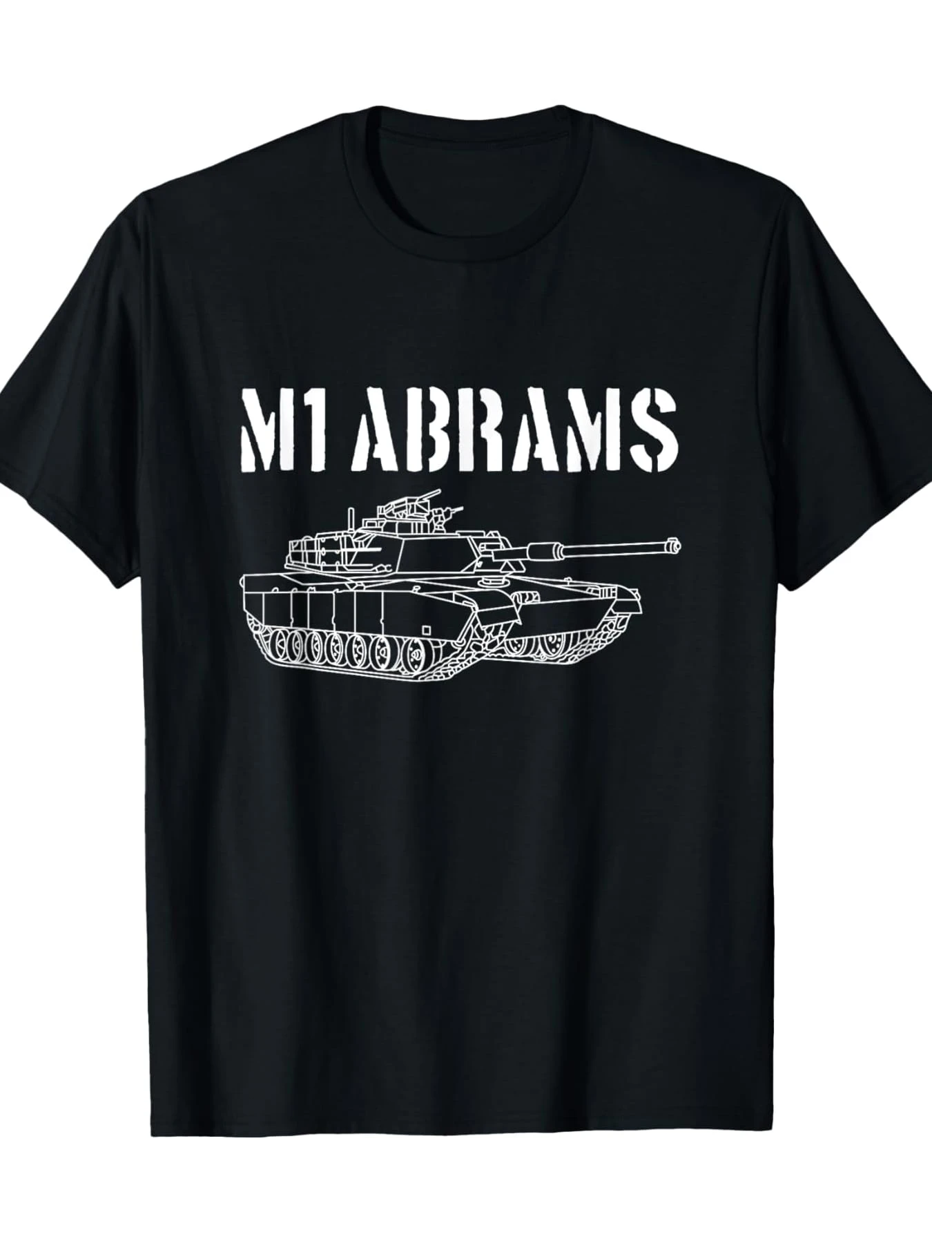 M1 Abrams Tank Schematic Vintage Military Armor Tank T-Shirt | SHEIN USA